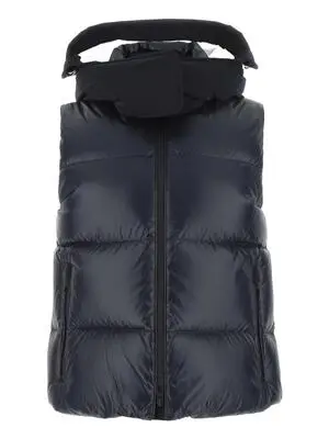 BURBERRY Burberry Padded Hooded Gilet With Zip Detail