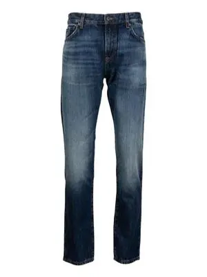 HUGO BOSS Hugo Boss Logo Denim Pants