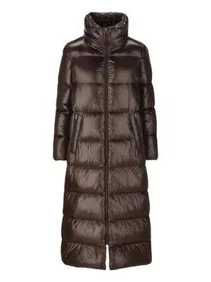 Herno Ultralight Down Long Coat - Black