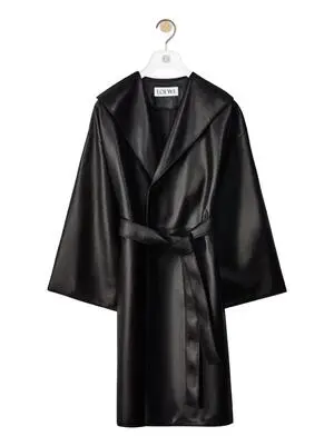 Loewe Girdle Coat - Black