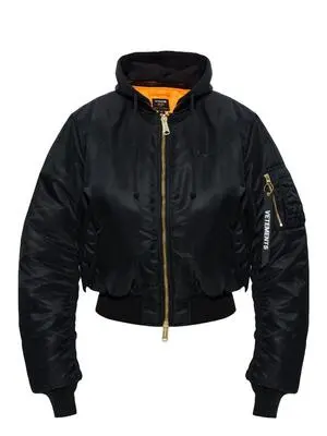 Vetements Reversible Bomber Jacket - Black