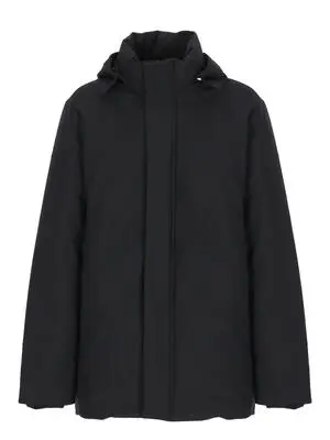 SAVE THE DUCK Hooded Padded Jacket - Black