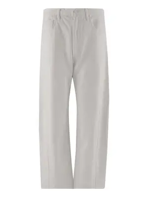 MOTHER Wide-leg Jeans - Gray