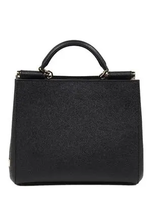 Dolce & Gabbana Logo Detail Handbag - Black
