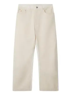 Stella McCartney High-waist Straight-leg Jeans - Nude