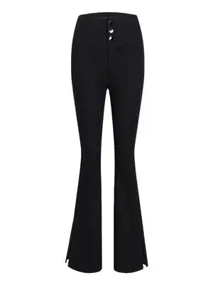 LIUREGALI High-rise Flared Jeans - Black