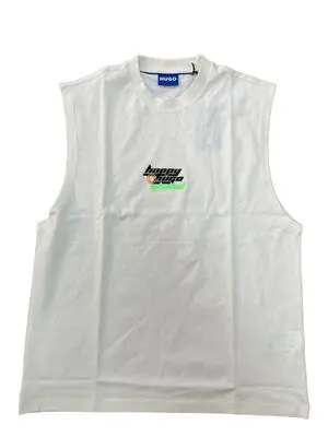 Hugo Boss Sleeveless Crew Neck Vest - No