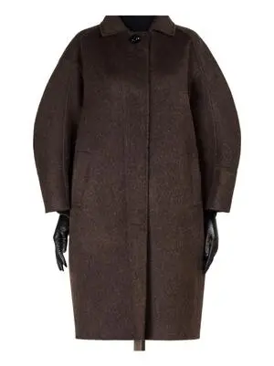 MAX MARA Max Mara Wool And Mohair Cocoon Coat