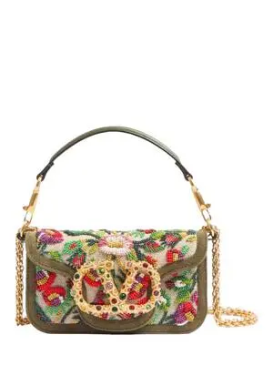Valentino Garavani Valentino Locò Small Shoulder Bag Nude