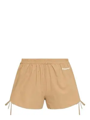Dsquared2 Dsquared2 Elastic Waist Shorts With Drawcord Detail Nude