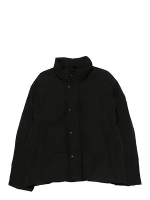 Canada Goose Bayview Down Jacket With Logo Patch - Black