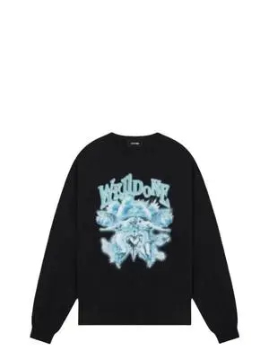 We11Done Graphic-print Sweatshirt - Black