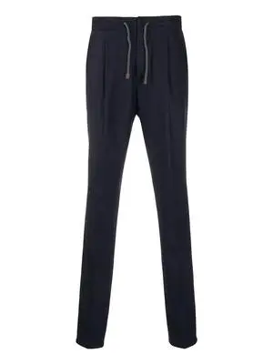 Brunello Cucinelli Drawstring Trousers - Black