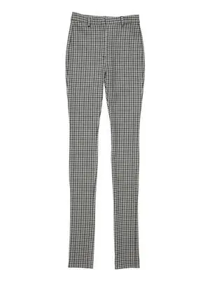ACNE STUDIOS Acne Studios Gingham Check Stretch Wool Trousers