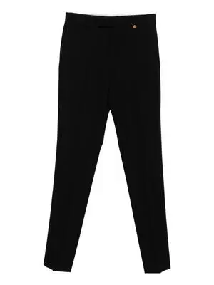 Versace Wool Trousers - Black