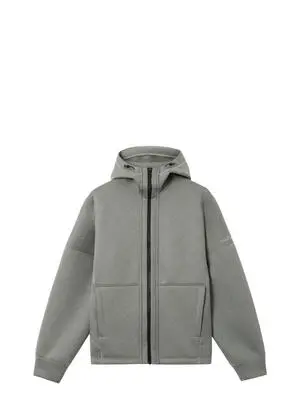Stone Island Scuba Zipped Hoodie - Cement