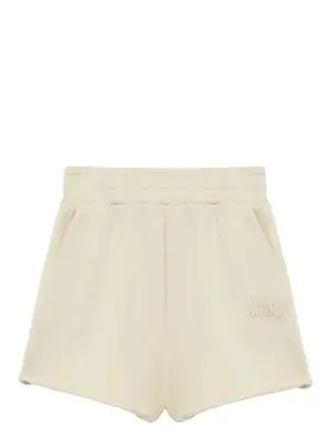 AUTRY AUTRY Elasticated Waistband Track Shorts Nude