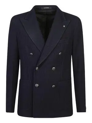 Tagliatore Wool Blazer - Black