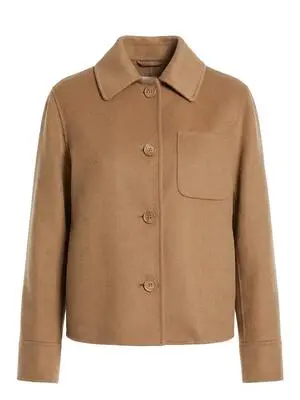 Max Mara Long Sleeve Casual Jacket - Brown