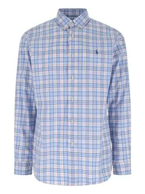 Polo Ralph Lauren Classic Checked Shirt - Blue