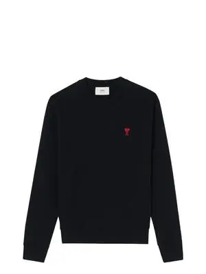 AMI Paris Ami Paris Ami De Coeur Motif Sweatshirt Black