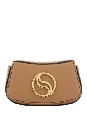 Stella McCartney Logo Plaque Belt Bag - Brown