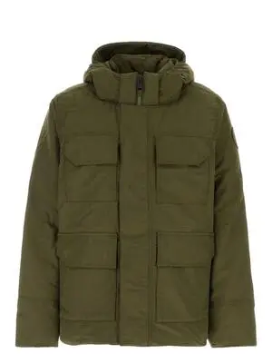 Canada Goose Canada Goose Maitland Logo Patch Down Jacket Green