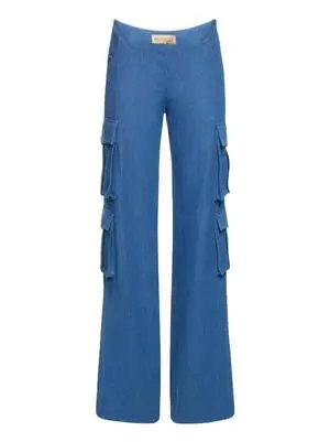 AYA MUSE Cargo Pants - Blue
