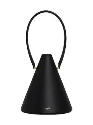 Alaïa Logo Makeup Bag - Black