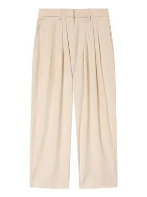 Isabel Marant Étoile Isabel Marant Janice Pleated Trousers Nude
