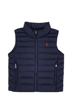 Polo Ralph Lauren Quilted Zip-through Gilet - Blue