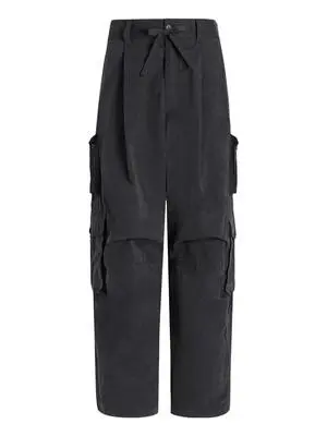 Dolce & Gabbana Drawstring Cargo Pants - Grey