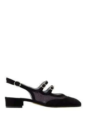CAREL High-heeled Sandals With Buckle Detail - Black
