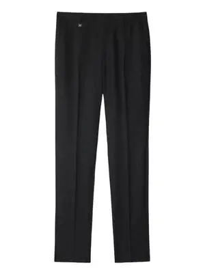 Burberry Wool Tailored Trousers - Rock/coal