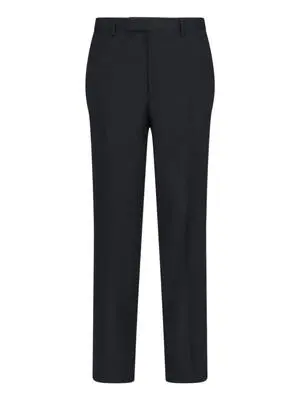 SUNFLOWER Straight Casual Pants - Black