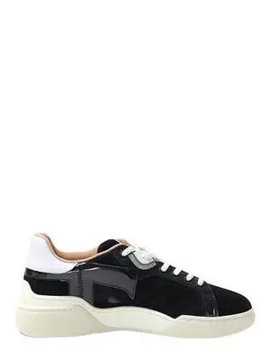 TOD'S Low-cut Casual Lace-up Sneakers - Black