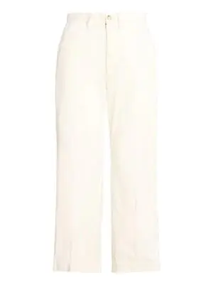 Polo Ralph Lauren Corduroy Wide-leg Cropped Trousers - No
