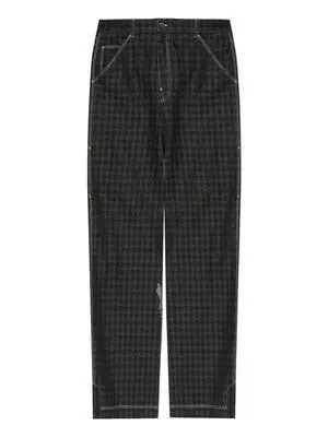 Amiri Ma Quad Logo Embroidered Work Pants - Black