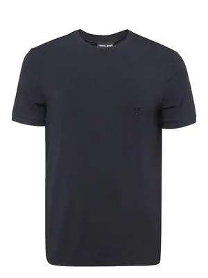 GIORGIO ARMANI Giorgio Armani Logo Embroidered Crewneck T-Shirt