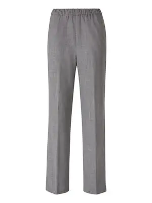 Fabiana Filippi Elasticated Waistband Straight-leg Trousers - Gray
