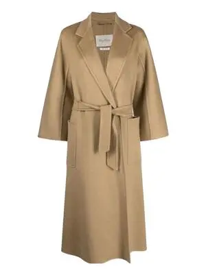 Max Mara Max Mara Belted Long-Sleeved Coat No