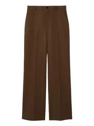 Gucci Technical Panama Tailored Pants - Brown
