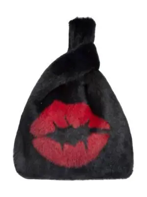 Simonette Ravizza Logo Handbag - Black