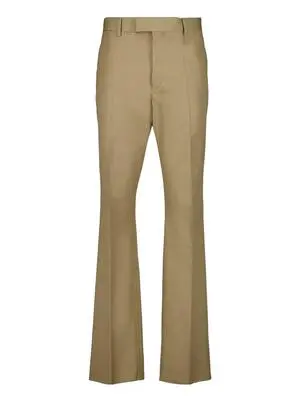 FERRAGAMO Pleated Chinos - Brown