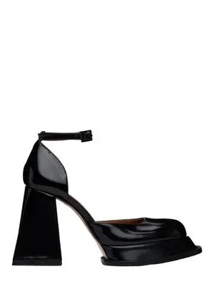 SHUSHU/TONG SHUSHU TONG 83mm Block-Heel Mary Jane Pumps