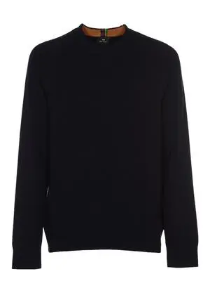 Paul Smith Crewneck Knitted Jumper - Black