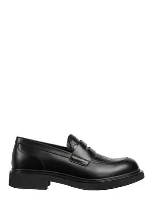 Gucci Gg Detailed Loafers - Black