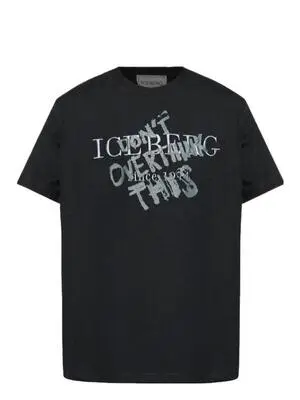 Iceberg Embroidered Logo T-shirt - Black
