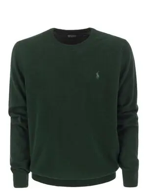 Polo Ralph Lauren Polo Ralph Lauren Embroidered Knit Jumper Black