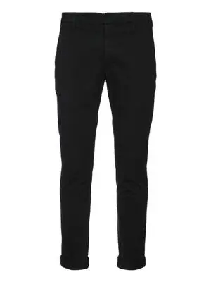 DONDUP Tailored Slim Fit Pants - Black